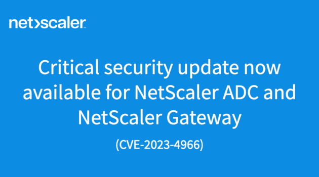 Application Delivery and Security Blog | NetScaler